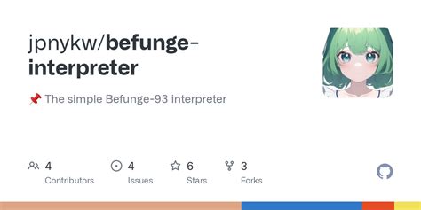 github jpnykw befunge interpreter 📌 the simple befunge 93 interpreter