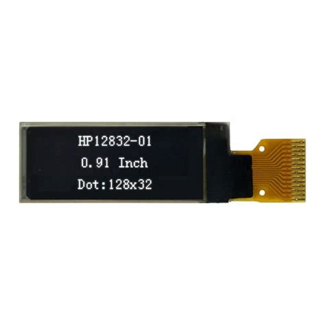 Inch I C Interface Monochrome White OLED Module