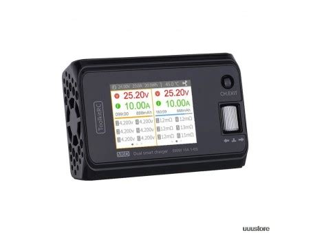 ToolkitRC M6D V3 500W 15A DC Dual Channel Smart Charger