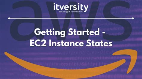 10 getting started ec2 instance states youtube