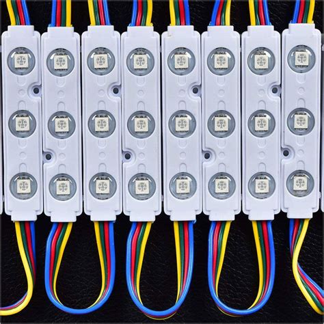 Color Changing RGB LED Modules Linear Modules W SMD LEDs Waterproof IP For Outdoor Led