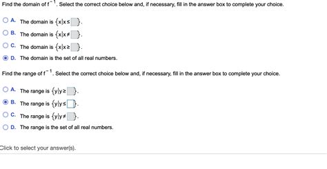Solved The Function Fx Vx° 3 Is One To One A Find