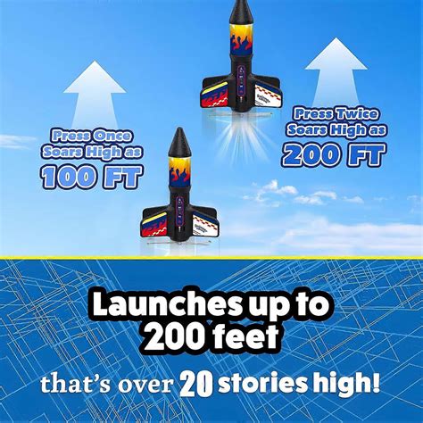 Rocket Launcher Model Rocket Kits With Launch Set Ultra High Flying