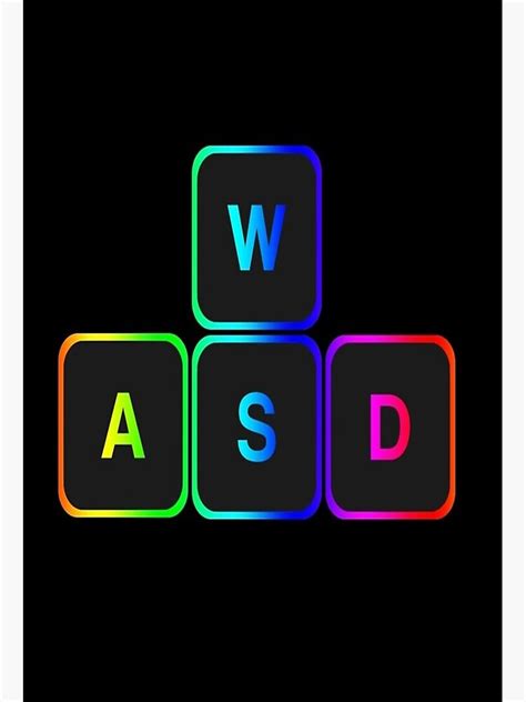 Gaymer Wasd Pc Gamer Art Sticker For Sale By 1st P Player Redbubble