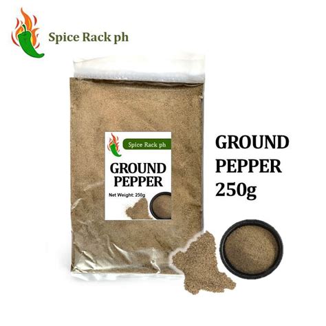 Spicerackph Ground Pepper 250 Grams Shopee Philippines