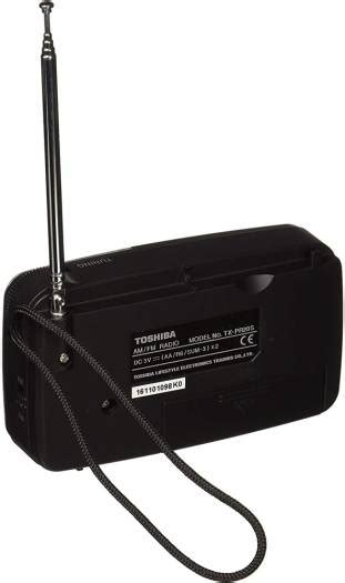 Toshiba Am Fm Portable Pocket Radio Tuning Dial And Indicator Telescopic Antenna Led Tuning