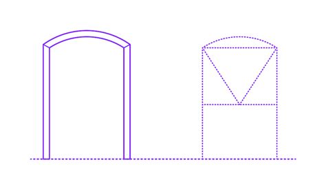Arch Segmental Dimensions And Drawings