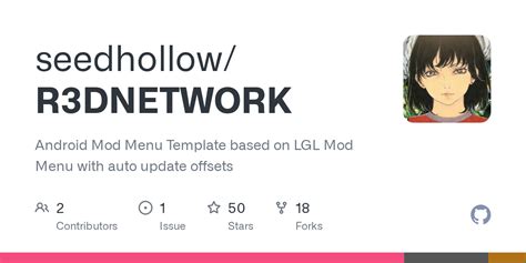 Github Seedhollowr3dnetwork Android Mod Menu Template Based On Lgl Mod Menu With Auto Update