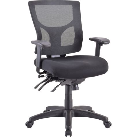 Llr 62001 Lorell Conjure Executive Mesh Mid Back Chair Lorell Furniture