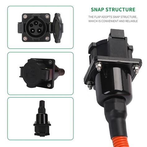 19 2kw 80a J1772 Ev Charging Socket Type1