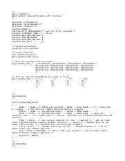 KeyPad C File KeyPad C DEscription Keypad Module With Interupt Include Stdtypes H