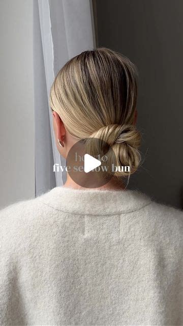 Stine Eleonora Honoré On Instagram How To Five Second Bun Such A
