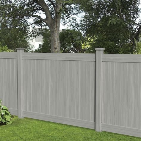 Catalyst Newbury Plus 9 Ft H X 5 In W Coastal Cedar Privacy Vinyl Line