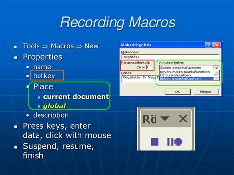 PPT Macros In Microsoft Excel And Word PowerPoint Presentation Free Download ID 5310783