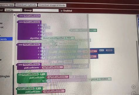 How To Use Pidf Blocks First Tech Challenge Community