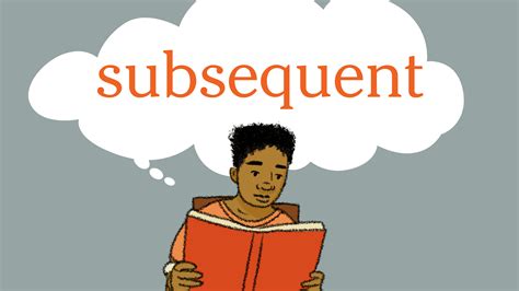 Word Of The Day Subsequent The New York Times