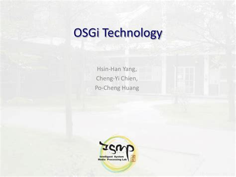 OSGi UPnP Technology