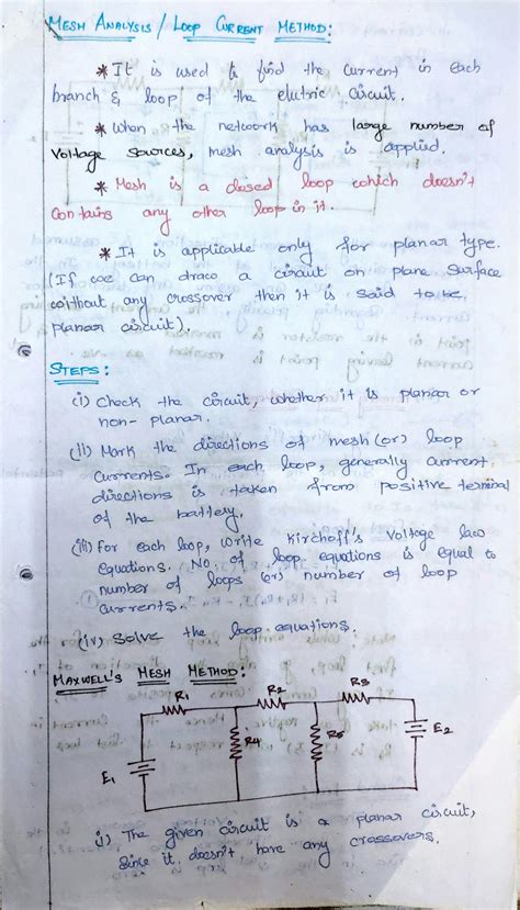 solution mesh analysis super position theorem thevenin s and norton s