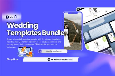 Wedding Templates Bundle 15 Designs With Free Elementor Pro Wedding Templates Bundle 15 Designs With Free Elementor Pro
