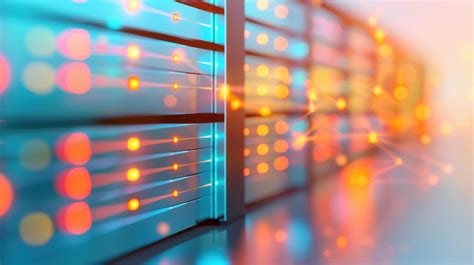 premium photo secure your data with server racks in a cuttingedge