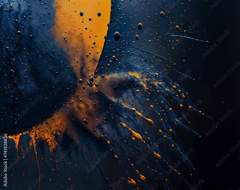 Abstract Dynamic Dispersion Effect Background For Texture Blue And