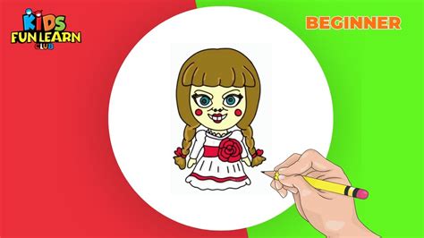 How To Draw Annabelle The Conjuring Narrated Easy Step By Step