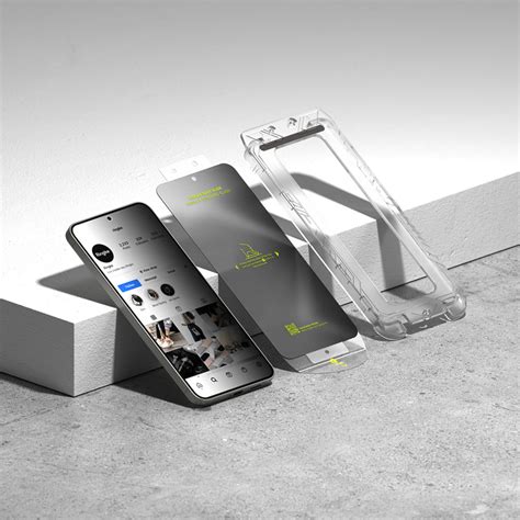 [갤럭시s25 플러스]링케 이지슬라이드 사생활 보호 강화유리 액정보호필름 2매 Live A Better Day Ringke