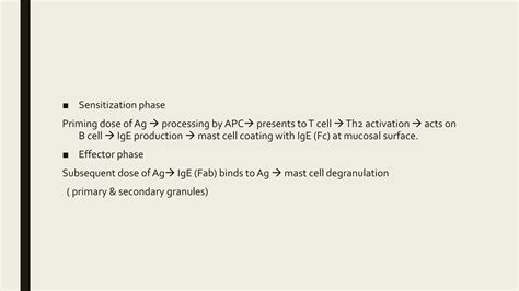 Type I Hypersensitivity Ppt Free Download