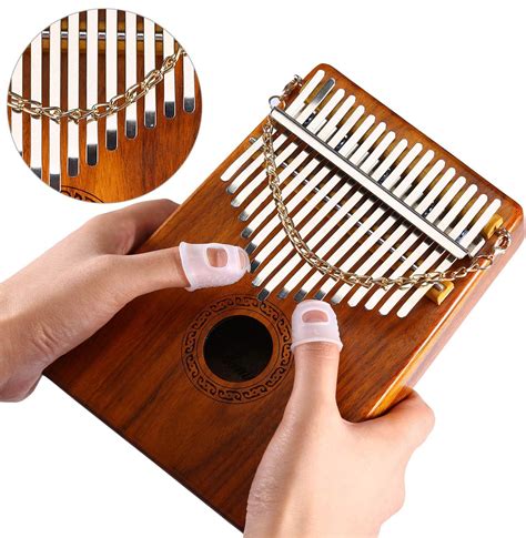 Kalimba 17 Keys Thumb Piano With Asmuse Songbook Tuning