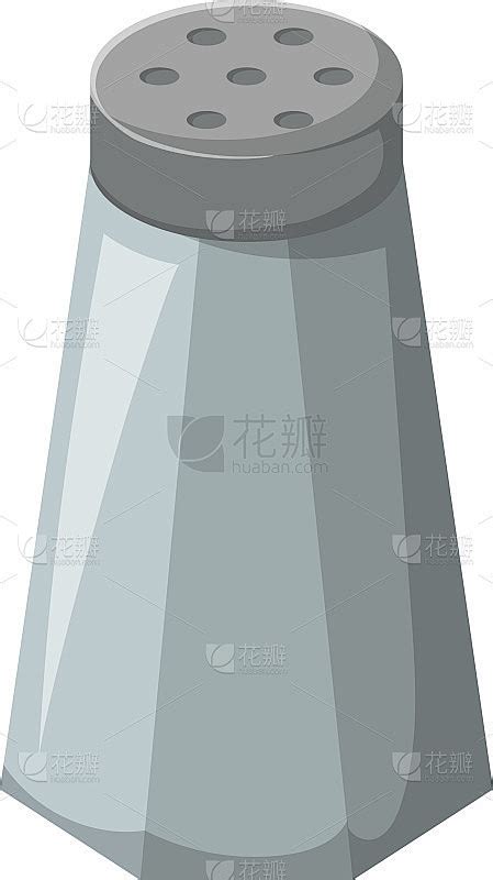 矢量卡通孤立盐窖