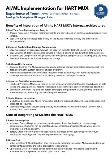 Aiml Integration For Hart Mux Freelancer