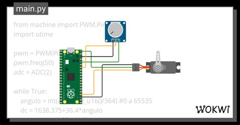 Servo Potenciometro Correcto Wokwi Esp32 Stm32 Arduino Simulator