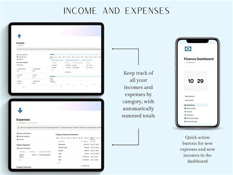 Notion Finance Template Notion Template Budget Notion Dashboard