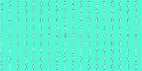 Turquoise Numeric Binary Creative Surface Numeral Tech Design Backdrop