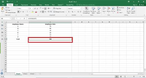 excel 如何引用多个工作表中的相同单元格 极客笔记