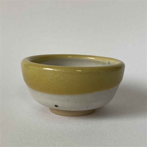 Heidi Kippenberg Yellow And White Bowl
