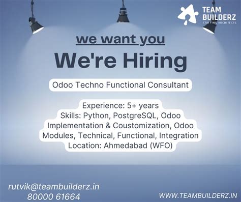 rutvik solanki on linkedin linkdinconnections hiring odoodeveloper