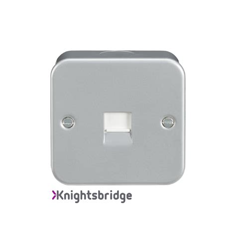 Metal Clad Telephone Extension Socket Evolution Electronics And Electrical Ltd