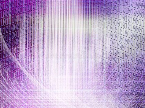 abstract binary code stock illustration illustration of structure