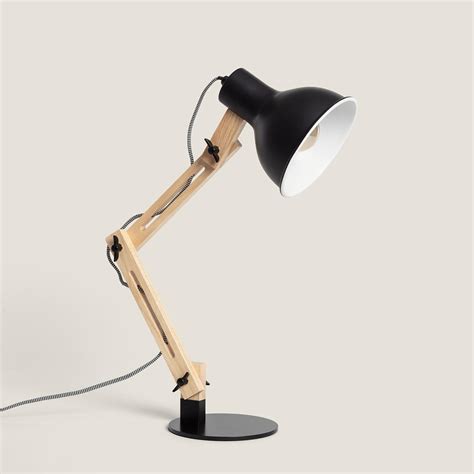 Lampe De Bureau Flex Métal Gratoh Noir