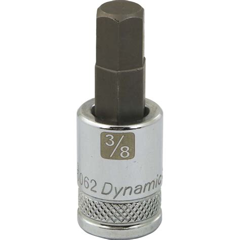 Dynamic Tools D006062 3 8 Drive 3 8 Hex Bit Socket Jireh Tools