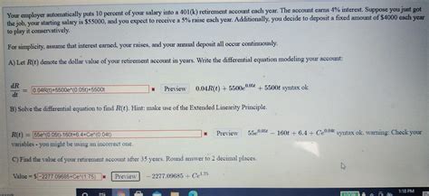 Solved Differential Equations L Keep Getting This Wrong