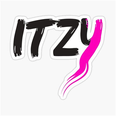 Itzy Itzy Itzy Gift Sticker For Sale By Iaactabased Redbubble