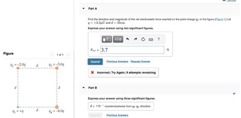 Solved Find The Direction And Magnitude Of The Net Chegg Com