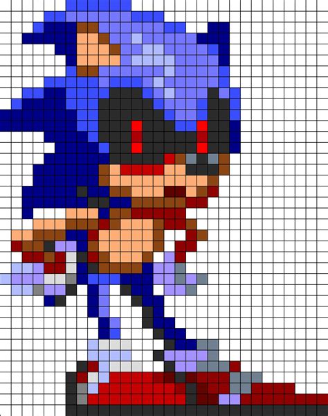 Sonicexe Pixel Art Minecraft