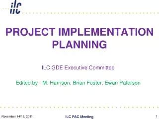 Ppt Project Planning And Implementation Powerpoint Presentation Free Download Id