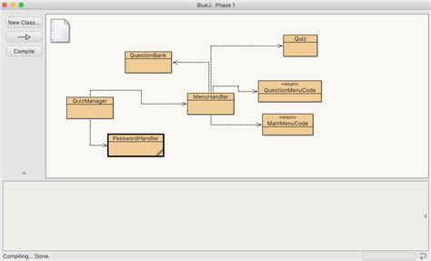 writing a quiz maker and quiz test in java