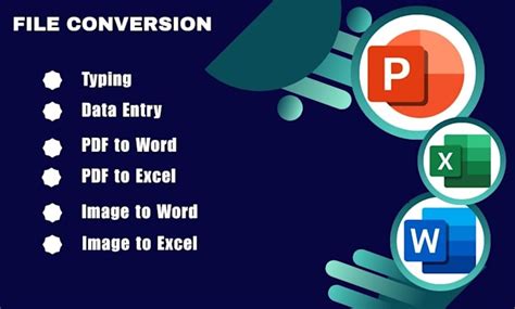 Do Files Conversion Data Entry Typing Pdf To Excel Word To Excel