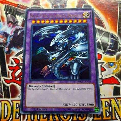 Blue Eyes Ultimate Dragon Dragão Definitivo De Olhos Azuis Ultra