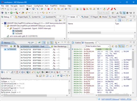 Regaining Debug Access To Nxp I Mx Rt1064 Evk Executing Wfi Mcu On Eclipse